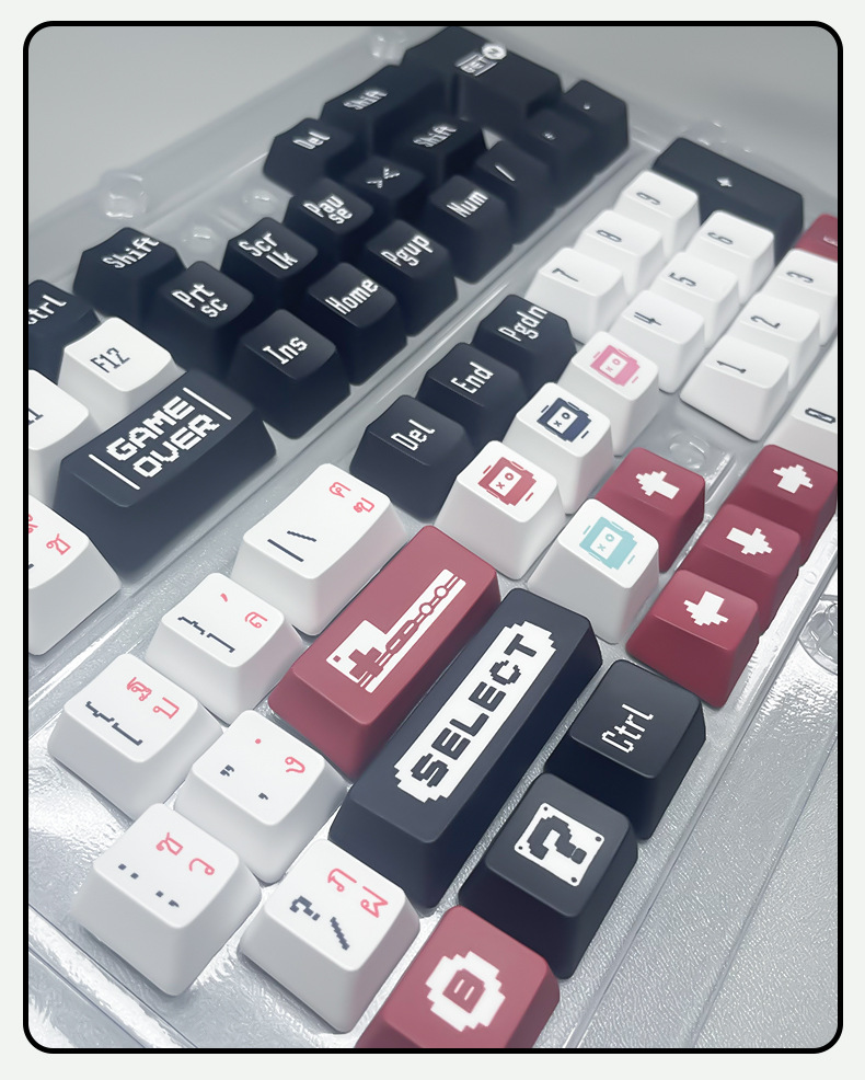 คีย์แคป Readson English - Thai PBT Keycaps Family Computer Set 129 Keys ...