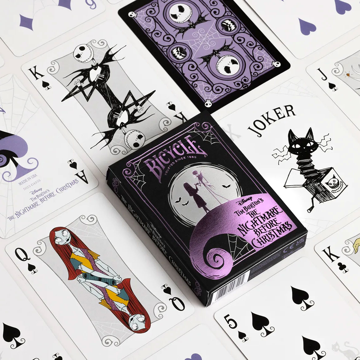 ไพ่ Bicycle Disney Tim Burton's The Nightmare Before Christmas (แท้ ...