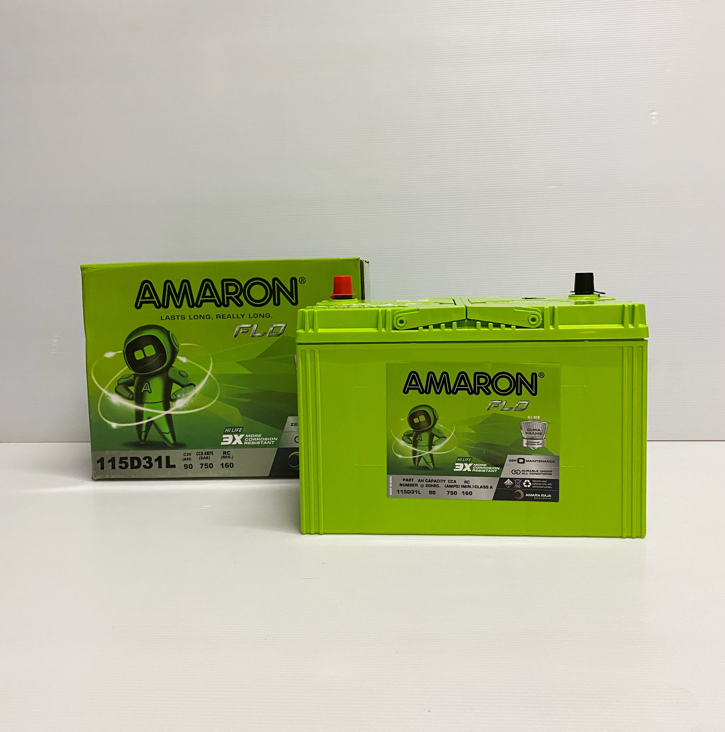 AMARON 115D31R/L HI-LIFE 🔥 รับประกันนาน 2 ปี แบตเตอรี่รถกระบะ ที่มีค่า ...