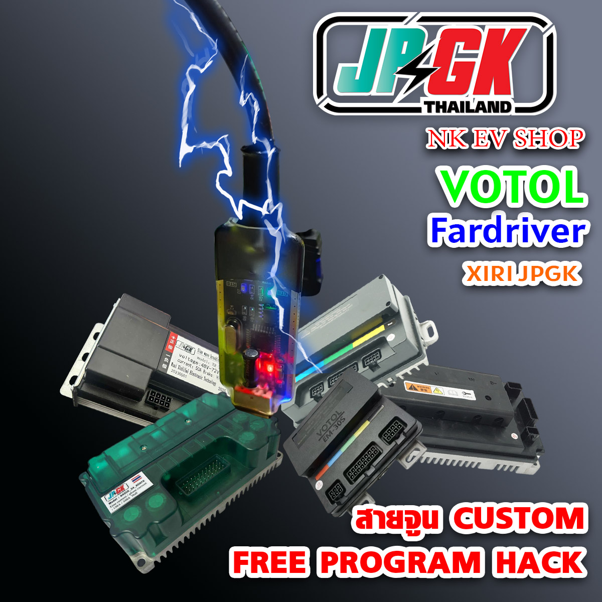 JPGK Votol+FARDRIVER+XIRI iSo Controller (Update XIRI Controller ...