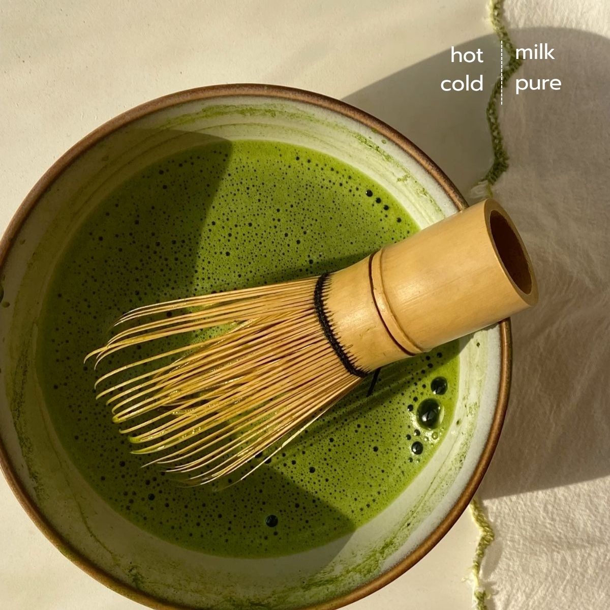 Llamito ผงมัทฉะ (Matcha Powder) พร้อมแก้วและไม้ไผ่ตักชา | Shopee Thailand