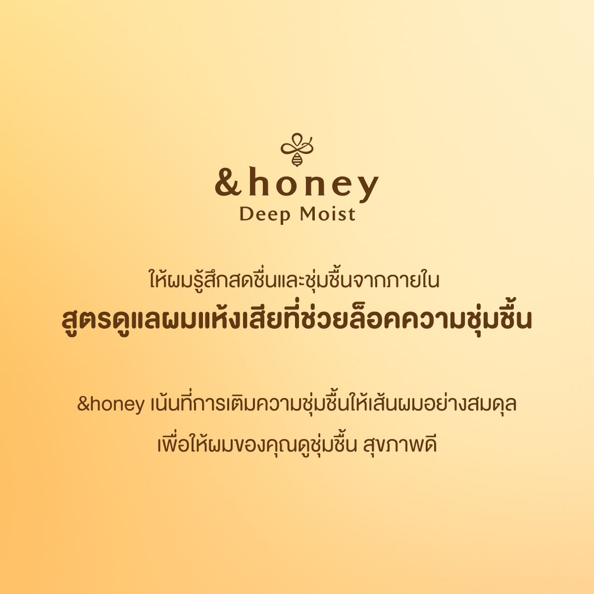 [DEEP MOIST 4 STEPS] &HONEY DEEP MOIST SHAMPOO 440ML + HAIR PACK 130G + TREATMENT 445G + HAIR ...