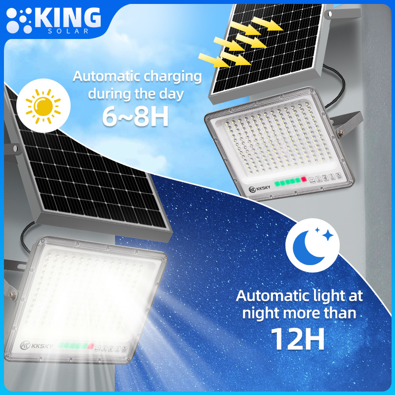 KING ซื้อ 1 แถม 1 50000W ไฟโซล่าเซลล์ solar light สปอร์ตไลท์ ไฟโซล่า ...