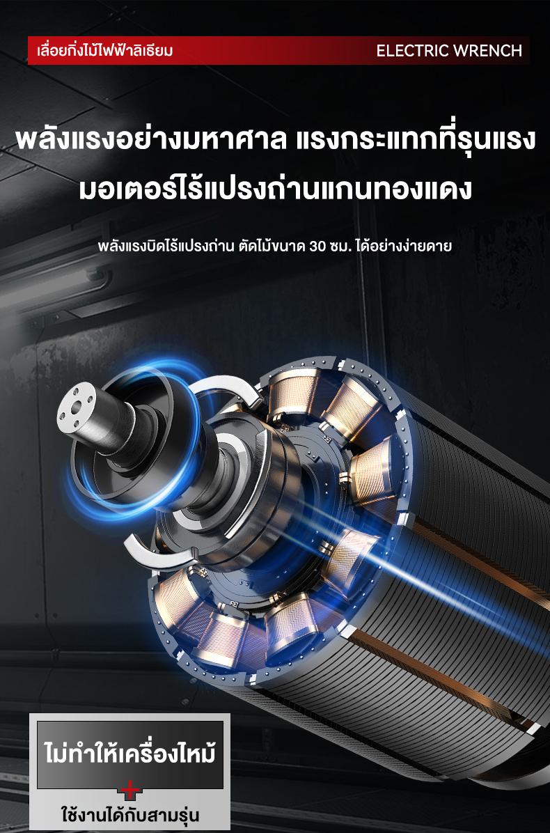 JIAPU เลื่อยไฟฟ้าแบต 21v ไม้ เลื่อยตัดไม้ 8 นิ้ว เลื่อยโซ่ไรสาย เครื่องตัดไม้ไร้สาย เลื่อยไฟฟ้า ...