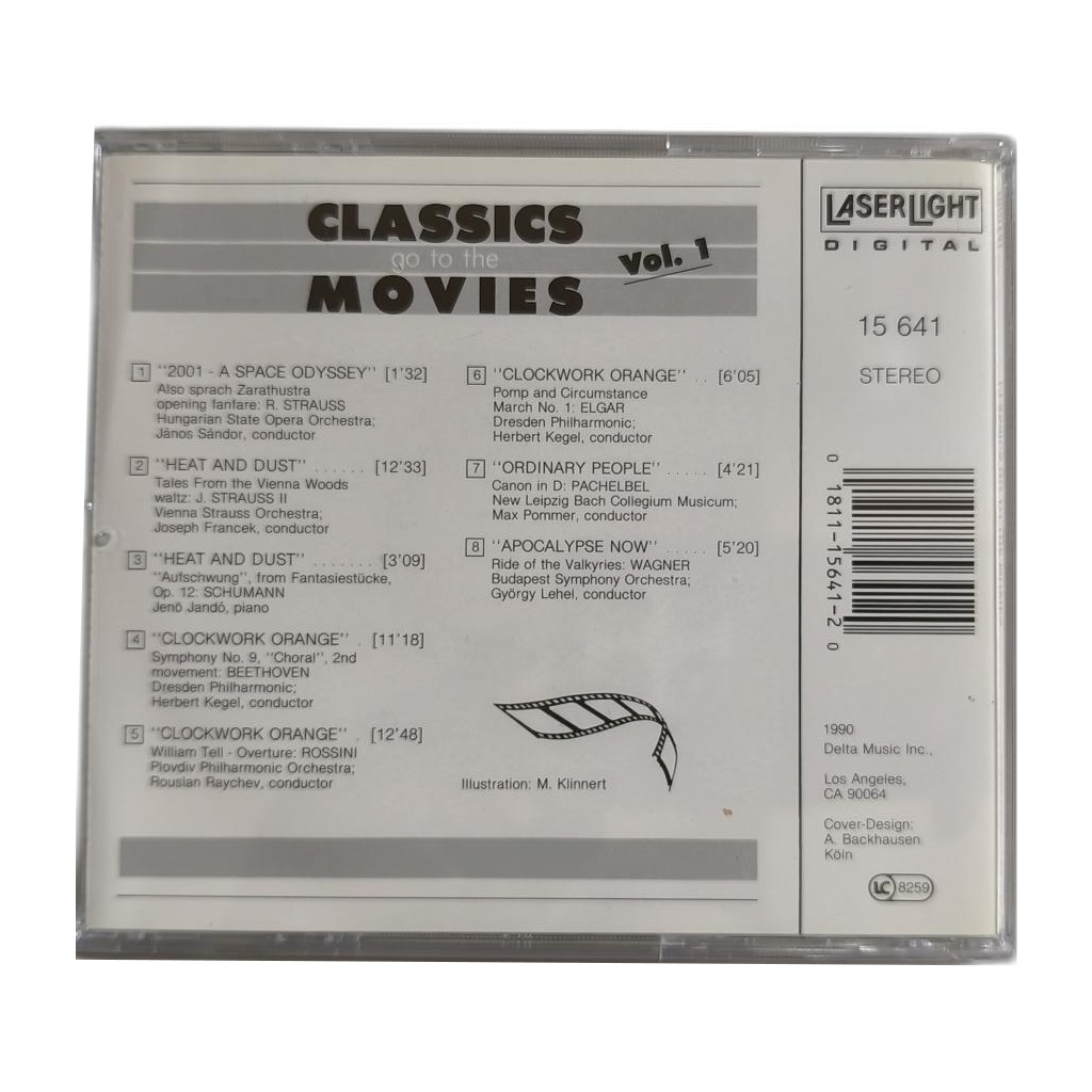ซีดี CD แท้ CLASSICS GO TO THE MOVIES Vol.1 | ลิขสิทธิ์แท้ USA | เพลง ...
