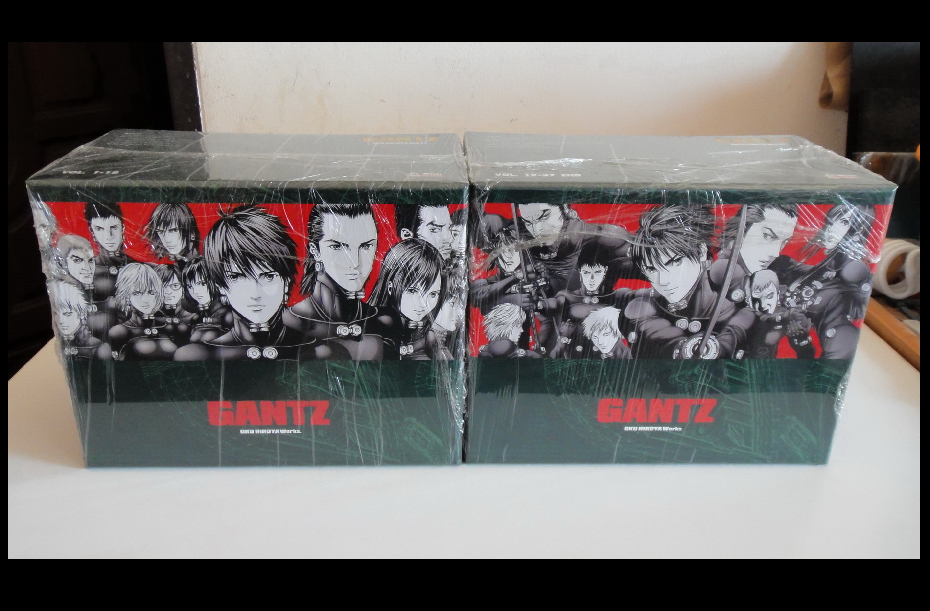 หนังสือการ์ตูน Boxset Gantz BB กันสึ เล่ม 1-37 ครบจบ (กล่อง 2 ใบ) ผลงาน ...