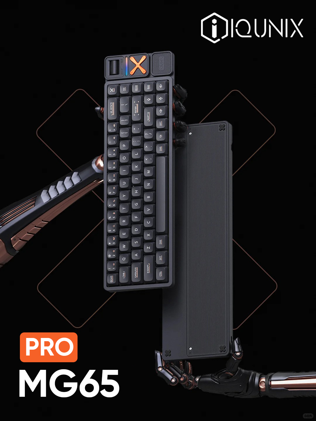 (พร้อมส่งจากไทย) แมคคานิคอลคีย์บอร์ด IQUNIX MG65 PRO Magi65 pro ...