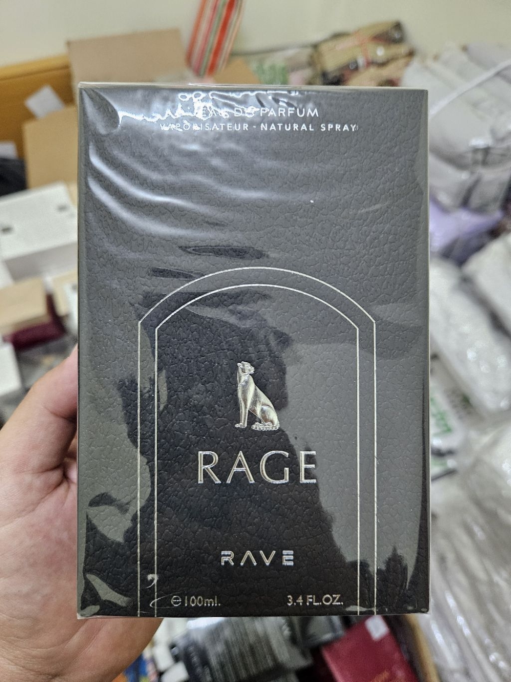 Rage rave original Arabic perfume from the house of LATTAFA | Shopee ...