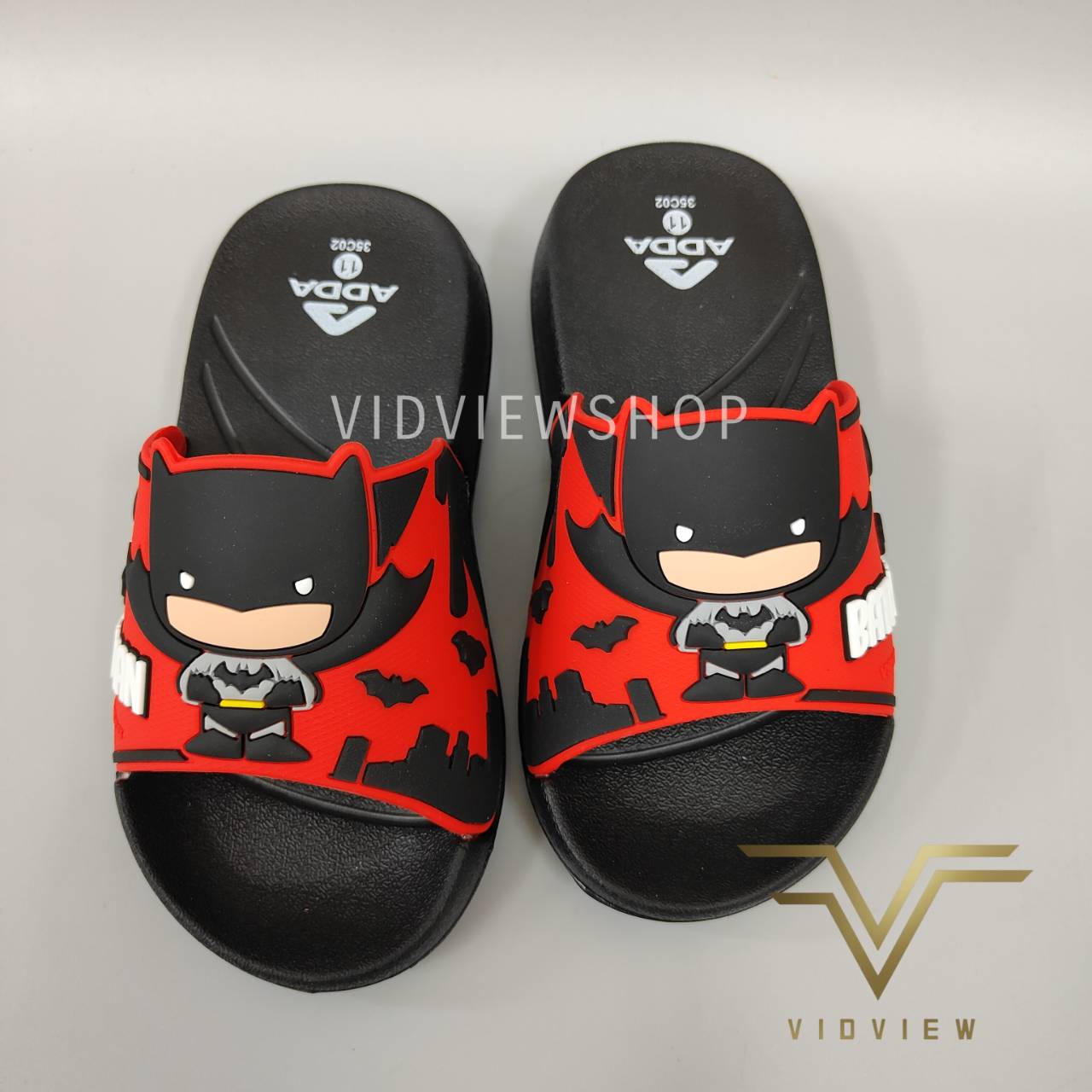 VIDVIEW !!ลดสนั่น!! รองเท้าแตะเด็กชาย Adda 35C02 Batman แบทแมน แบบสวม ...