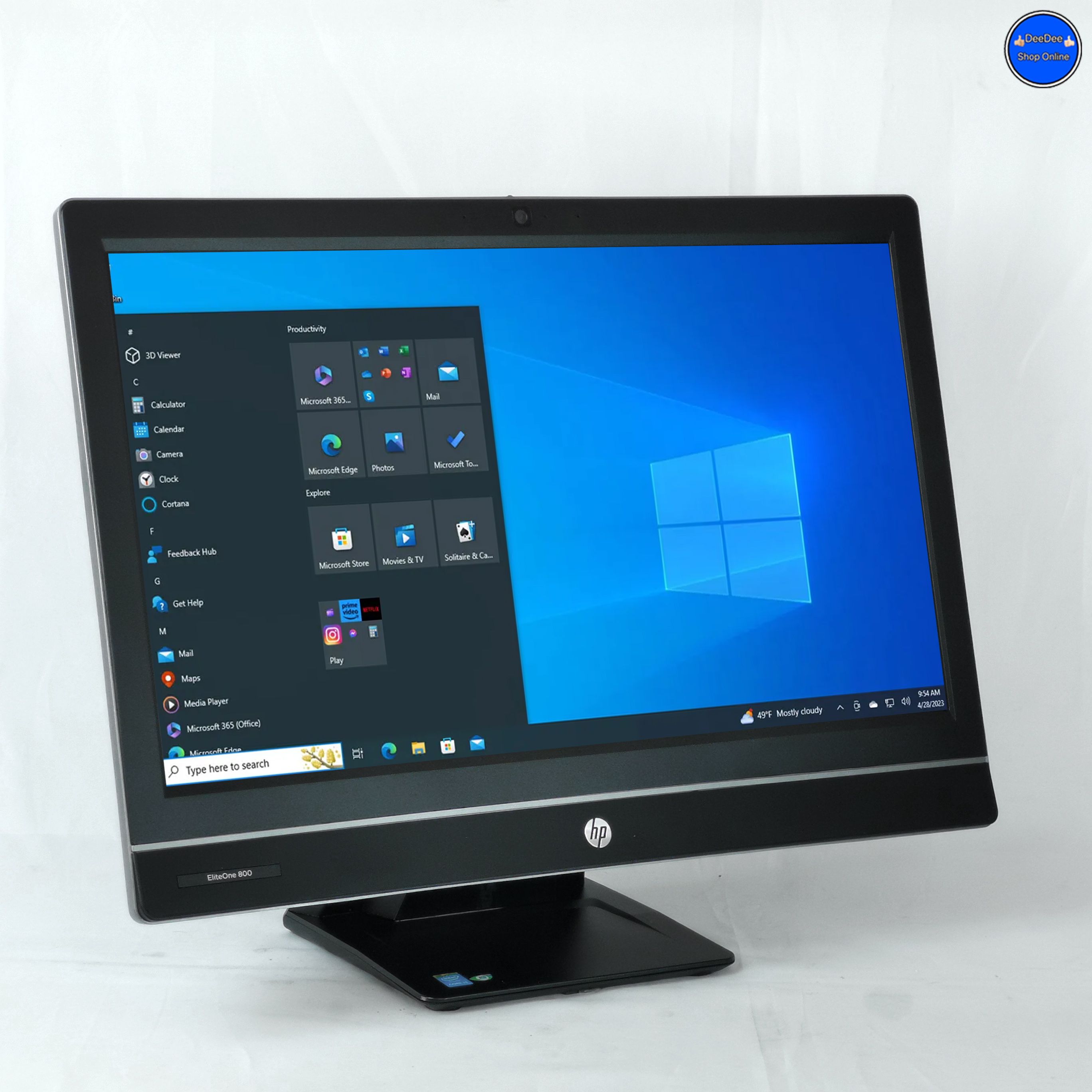 HP EliteOne 800 Touch AiO Core i5-4570S(Gen4) จอทัชสกรีน 23นิ้วมีการ์ด ...