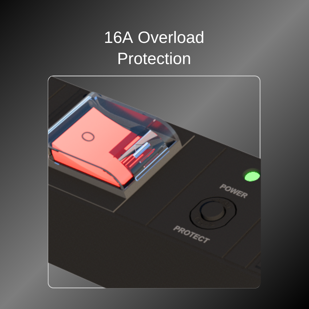 [สินค้าพร้อมส่ง] PowerconneX Double Protection ปลั๊กพ่วง 4 ช่อง สายไฟยาว 3 เมตร l PCX-C5PHTTS ...