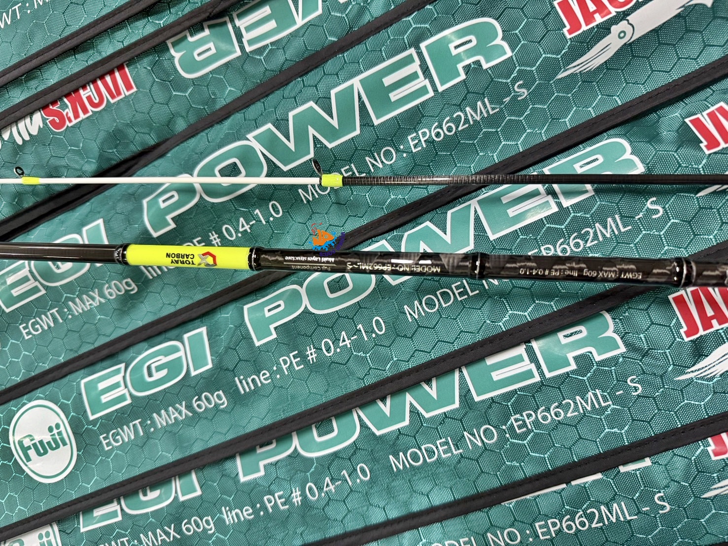 คันตกหมึก Jack way รุ่น Egi Power EP662ML-S, Max 60g, Pe 0 4-1.0 ปลาย ...