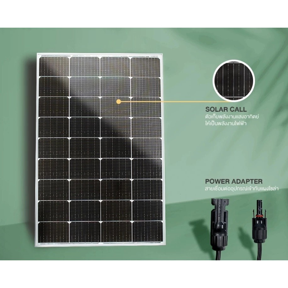 Lumira Solar Panel LSP รุ่น MONO แผงโซล่าเซลล์ 30W,50W,80W,100W,120W ...