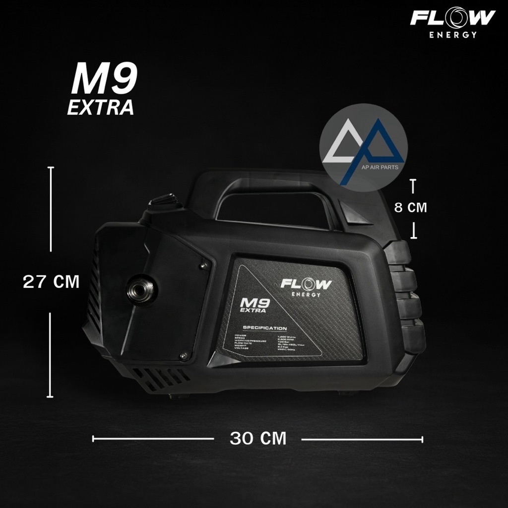 AP อะไหล่แอร์ ปั๊มน้ำล้างแอร์ FLOW Energy M9 B2 M6 EXTRA 2025 (ใหม่ล่าสุด‼️) 100-180 บาร์ ...