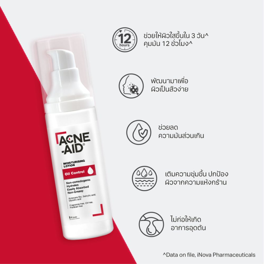 [Duo Set] ACNE-AID 5-IN-1 WASH OIL CONTROL + ACNE-AID MOISTURISING ...