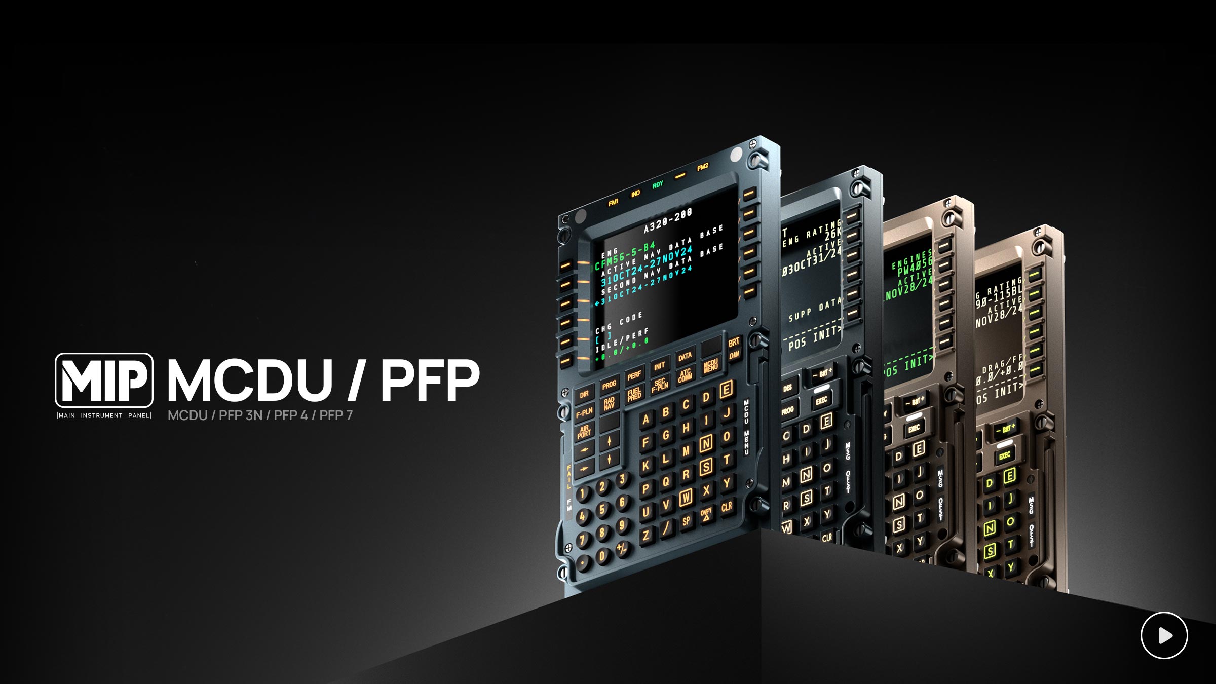 พร้อมส่ง Winwing MCDU Airbus A320 | Shopee Thailand