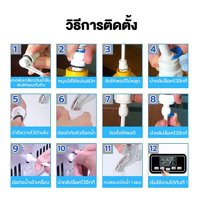 Hicon เครื่องทำน้ำแข็ง แถมเครื่องกรองน้ำ 55/68/80 kg ตั้งเวลาได้ เครื่อผลิตน้ำแข็งขนาดใหญ่ ...