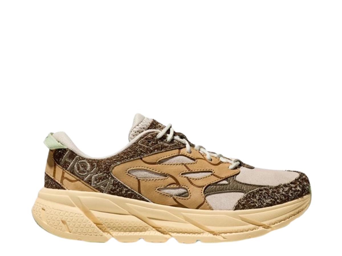 HOKA 1150910-OLL CLIFTON L SUEDE TP OAT MILK / POLLEN | Shopee Thailand