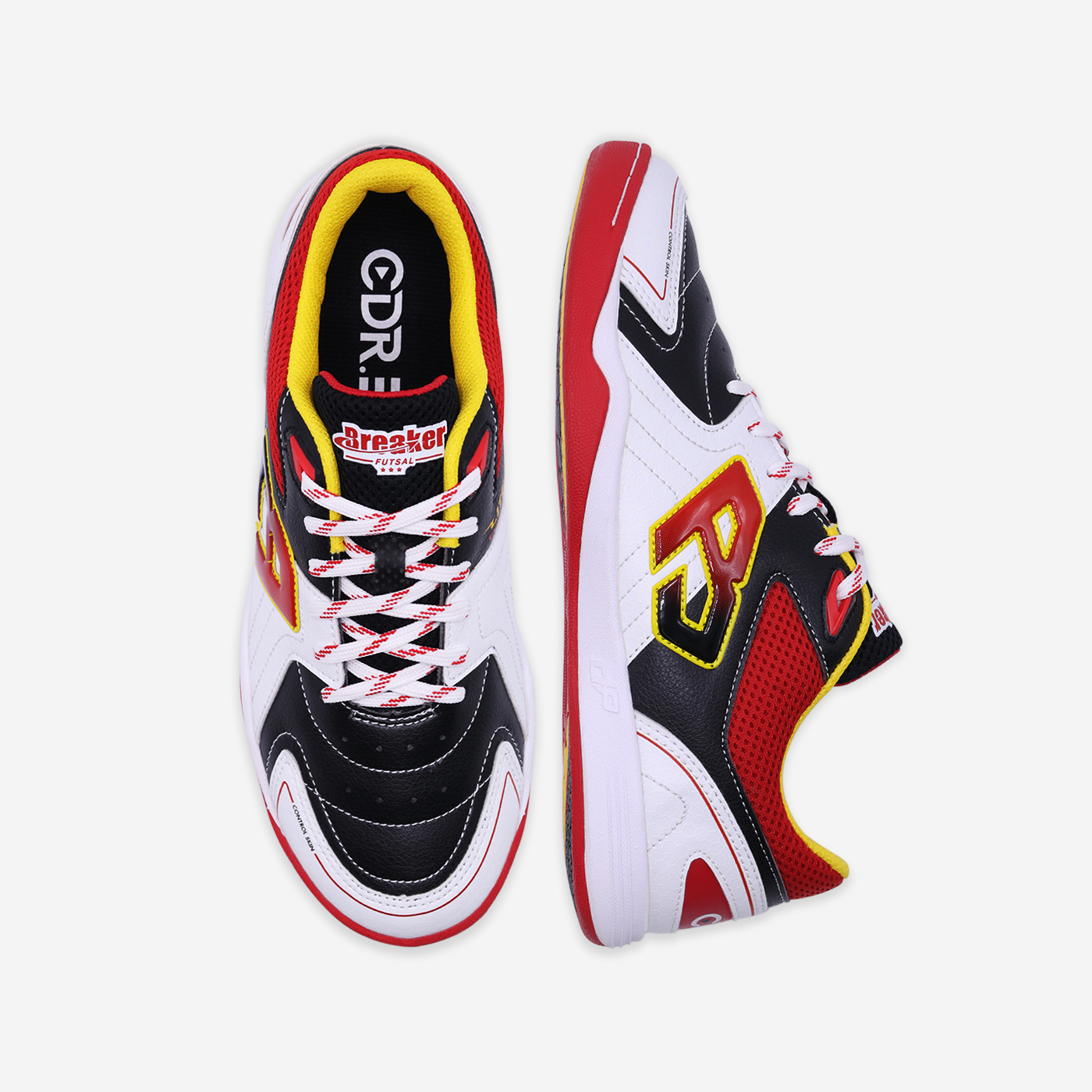 Breaker รุ่น Breaker Lite CDR-3 (BK207) รองเท้าฟุตซอลเบรกเกอร์ สี Black ...