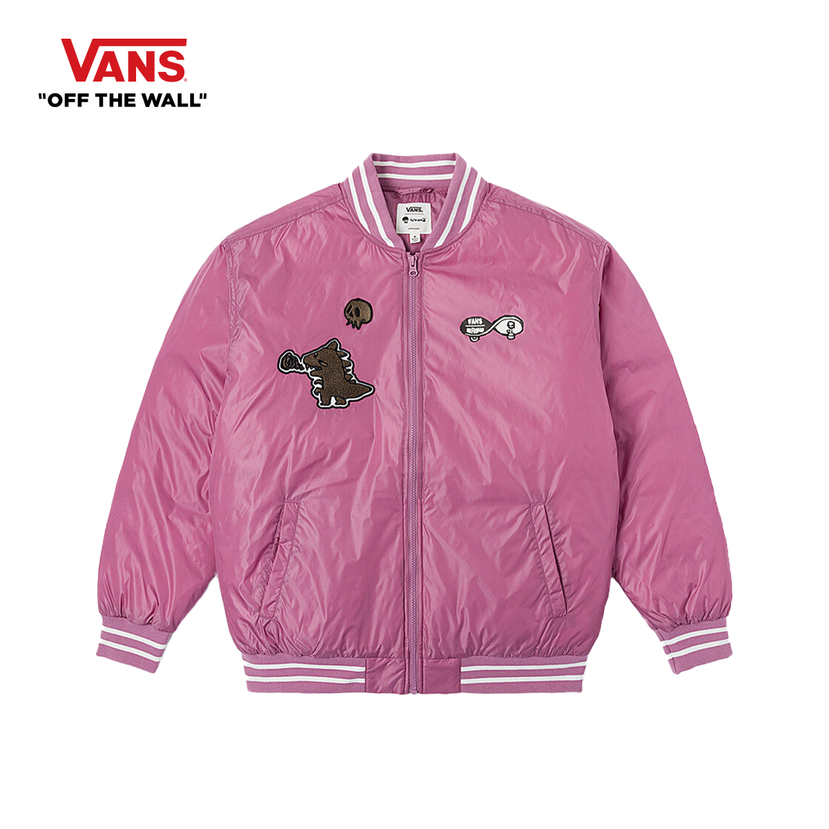 VANS x HIRONO DOWN JACKET DUSKY ORCHID เสื้อแจ็คเก็ต แวนส์ x ฮิโรโนะ ...