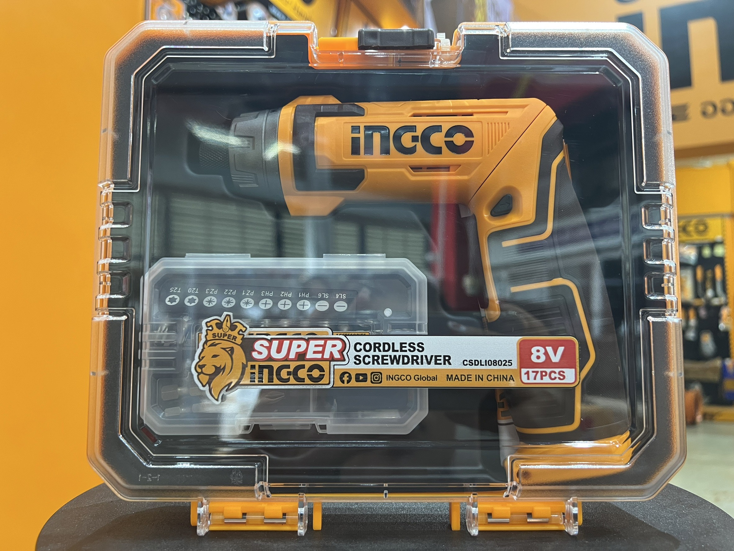 (ถูกสุด) SUPER INGCO ไขควงไร้สาย 8V รุ่น CSDLI08025 ประกัน2+2 | Shopee ...