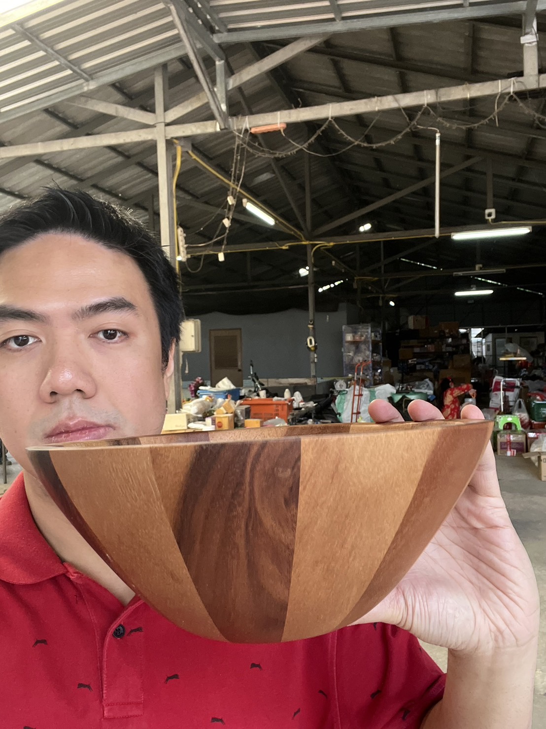ชามไม้ จามจุรี สีน้ำตาลเข้ม สไตล์มินิมอล ขนาดกว้าง 10 นิ้ว สูง4นิ้ว ออก ...