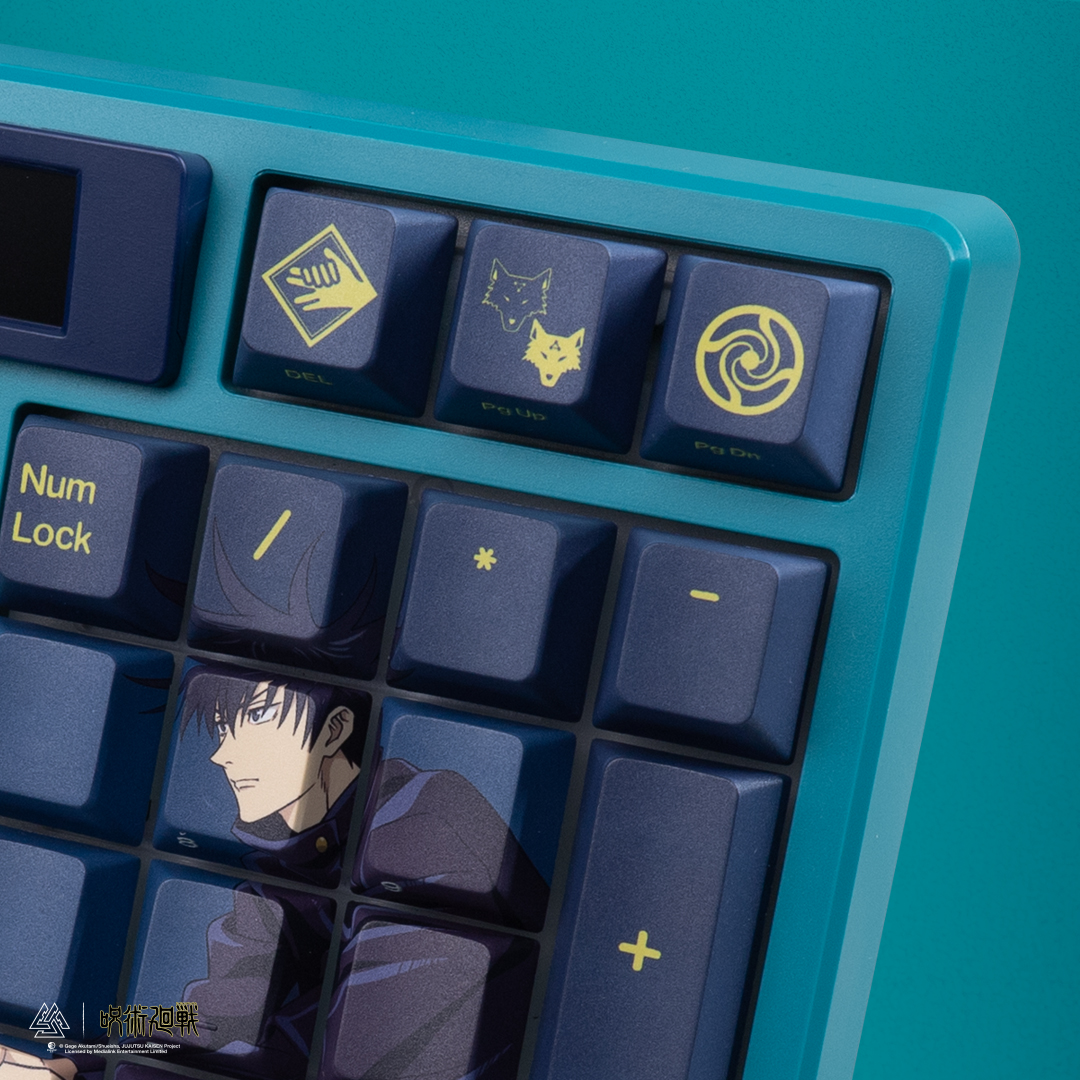 Keyboard “EGA I JUJUTSU KAISEN” คีย์บอร์ดบลูทูธ ไวร์เลส สาย พร้อมจอ ...