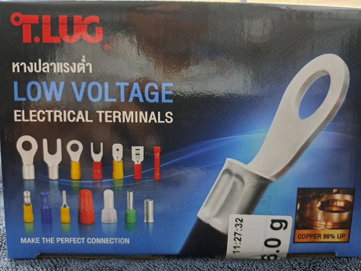 T-LUGหางปลาแฉกเปลือยY1.5-3S(2500PCS/BOX)ใหม่.... | Shopee Thailand