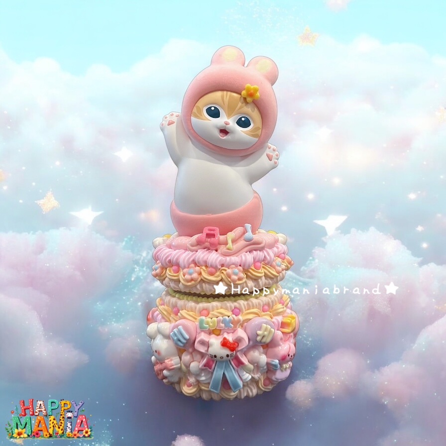 [พร้อมส่ง] เคสยาดม DIY น้องแมว Mofusand คอล Fluffy Party กำมะหยี่น่ารัก ...