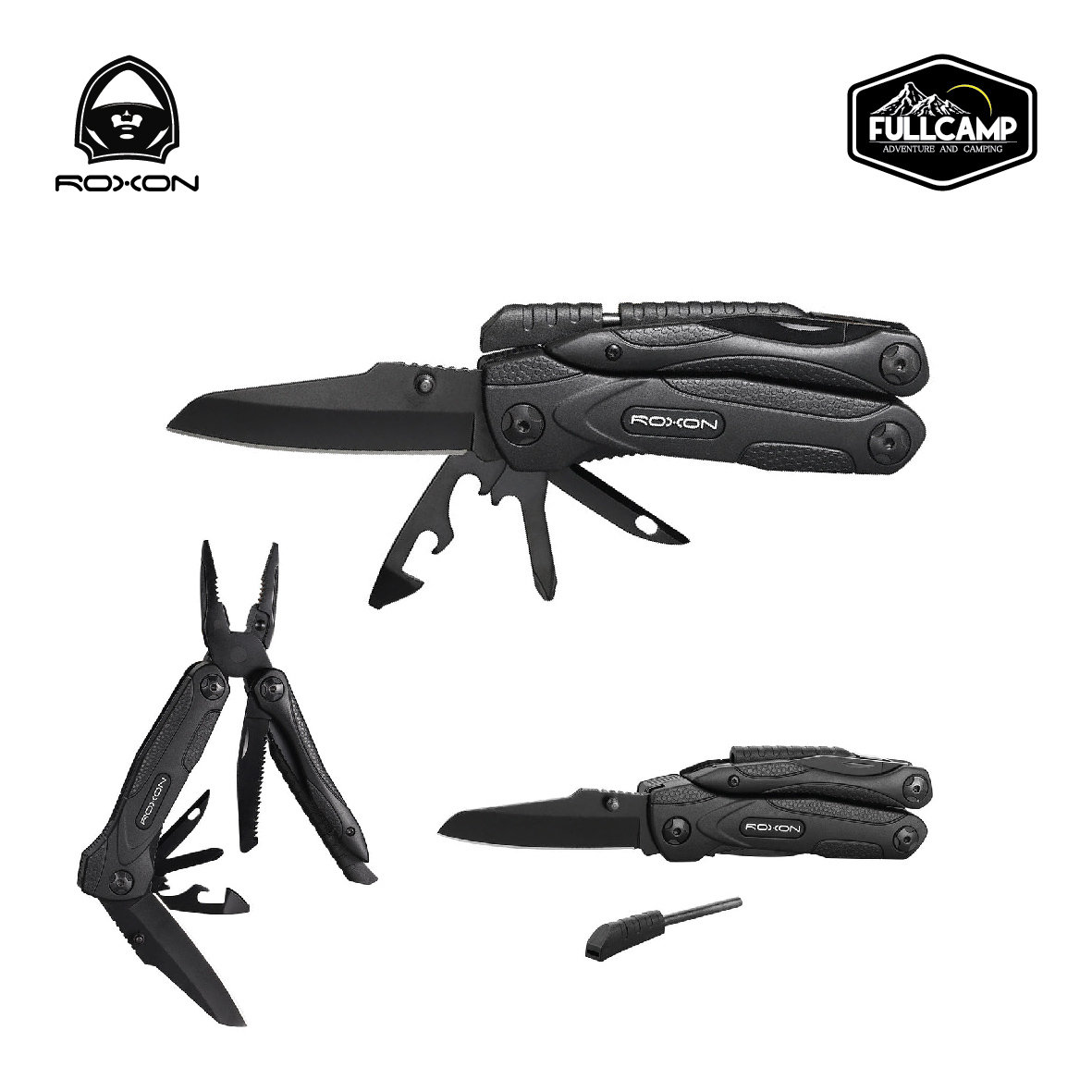 Roxon Spark CM1349 Multitool Plier 14 in 1 มีดพกเดินป่า เครื่องมืออเนก ...