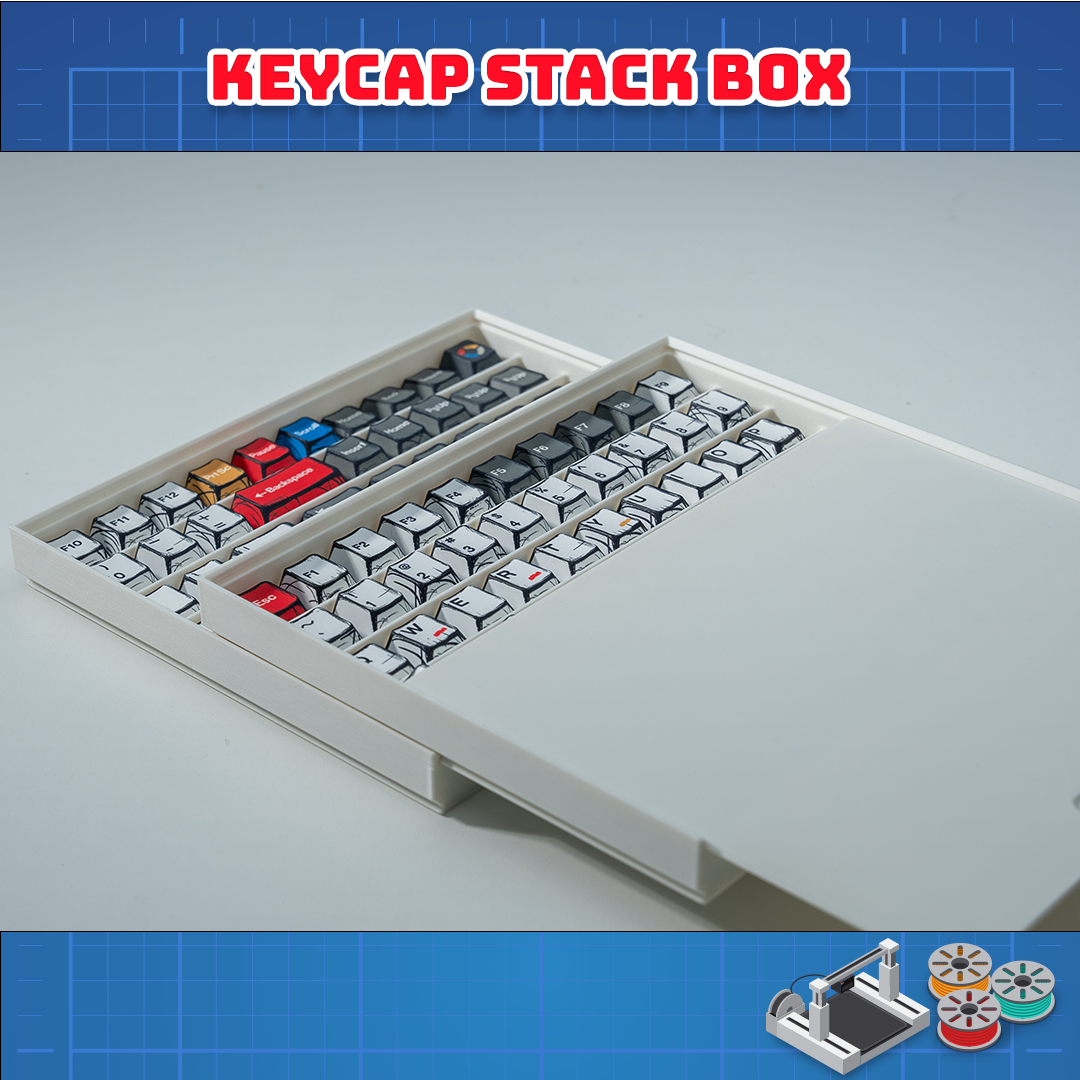 3DLabo Keycap stack box (3d print) กล่องใส่ Keycap เท่านั้นนะครับ ...