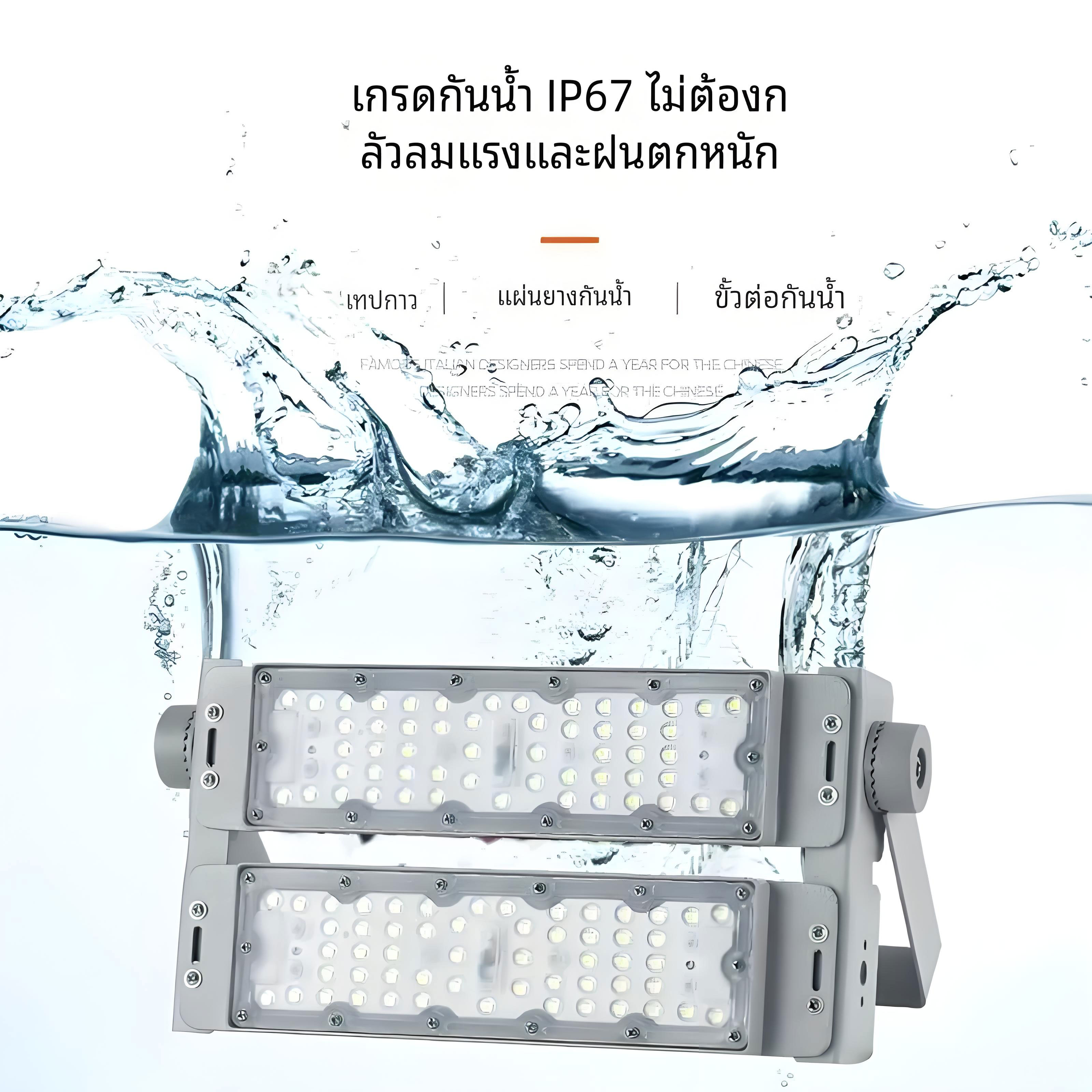ไฟสปอตไลท์ LED กันน้ำ 300W 400W 600W SPORT LIGHT โคมไฟ ไฟถนน โคมไฟภูมิ ...