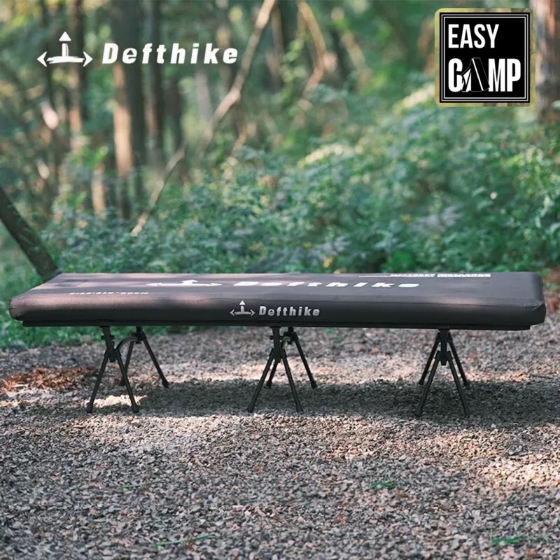 Defthike เตียง cot 2 in 1 มีที่นอนเป่าลมในตัว ขนาด 210x80x50 cm ขาอะ ...