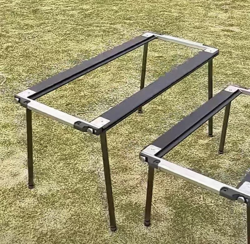 IGT Detachable frame 2,3,4 Unit โต๊ะสนาม โต๊ะทำอาหาร รุปทรง snow peak ...