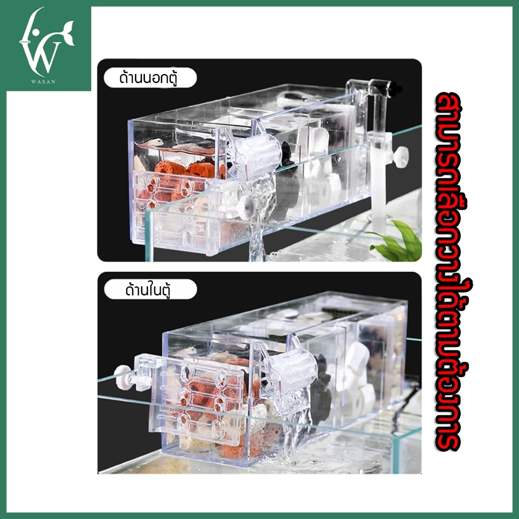 กรองบนตู้ปลา JENECA Top Filter รุ่น XGD-15,XGD-16, XGD-17, XGD-18, XGD ...