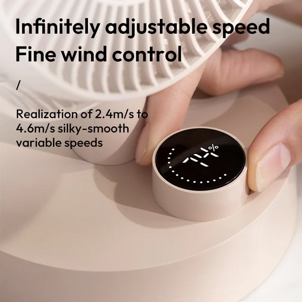 Sothing Desktop Fan Plume พัดลมตั้งโต๊ะแบตเตอรี่4000mAh ปรับแรงลม 3 ...