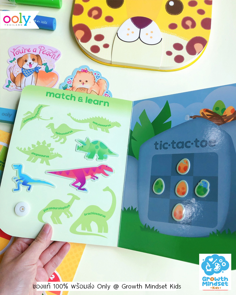 GM Kids (ของแท้ USA 3 - 7 ขวบ) สมุดกิจกรรม สติ๊กเกอร์ บอร์ดเกม Play ...