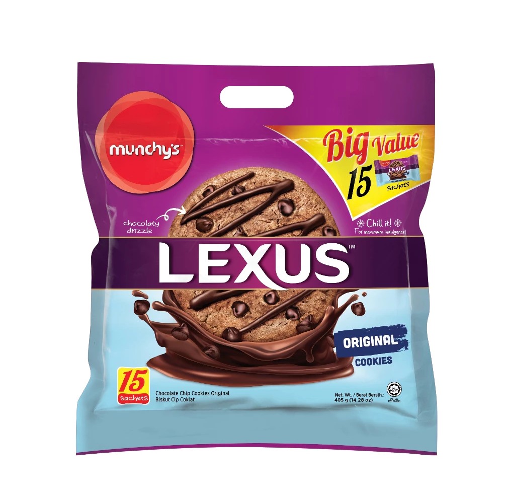 ขนม Munchy's LEXUS Cookies - Original ขนาด 405g | Shopee Thailand
