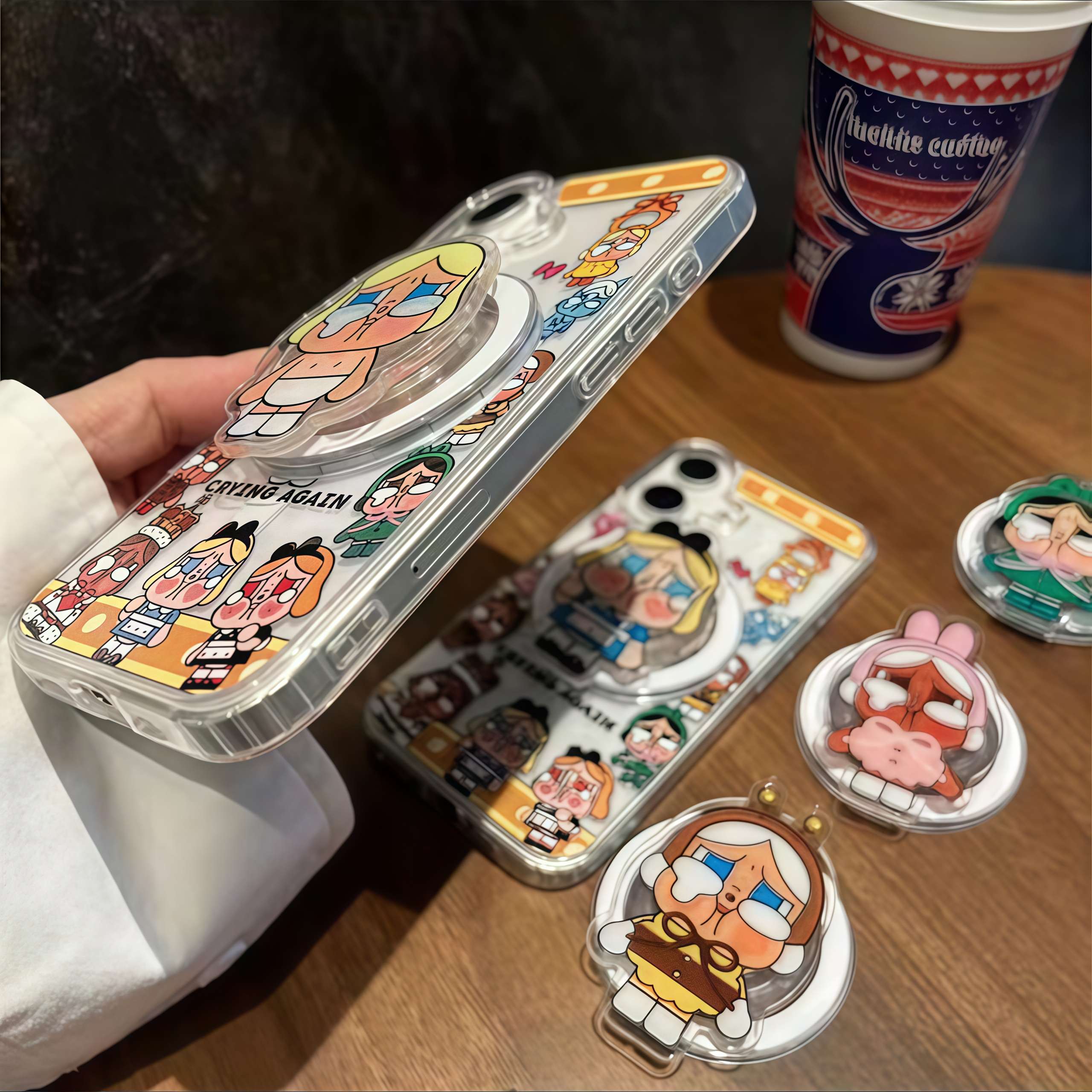 ตัวติดมือถือ แม่เหล็ก/Magsafe Griptok ติดเคสโทรศัพท์ตกแต่ง เคสตัว ...