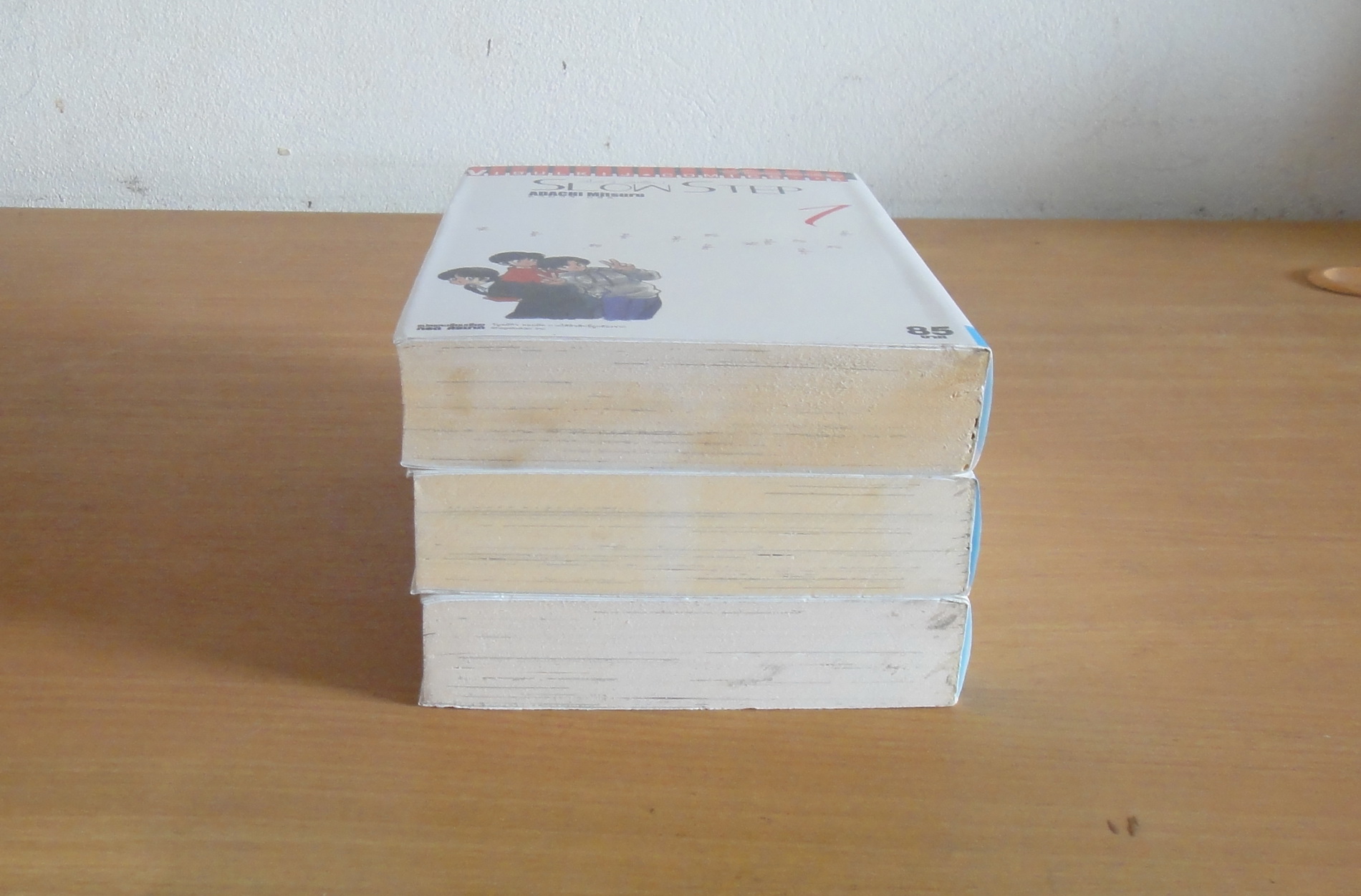 หนังสือการ์ตูน Slow Step จีบทีละขั้น เล่ม 1-3 ครบจบ ผลงานของ Mitsuru ...