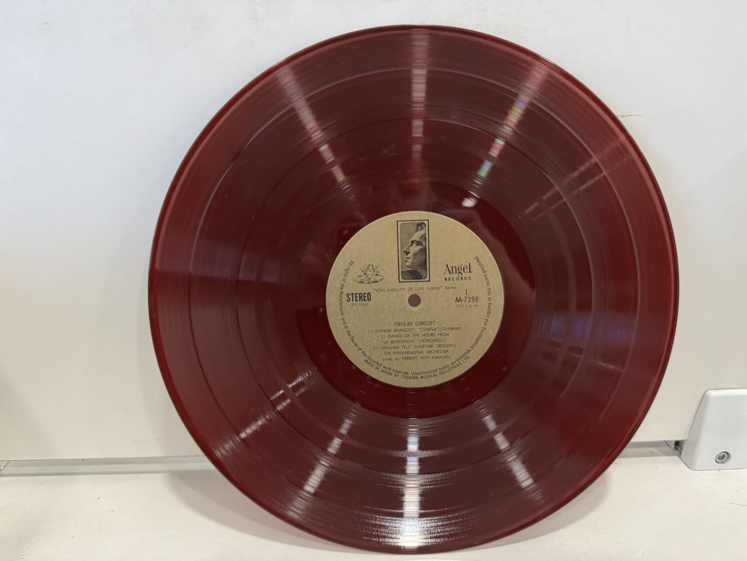 1LP Vinyl Records แผ่นเสียงไวนิล KARAJAN (E17A49) | Shopee Thailand