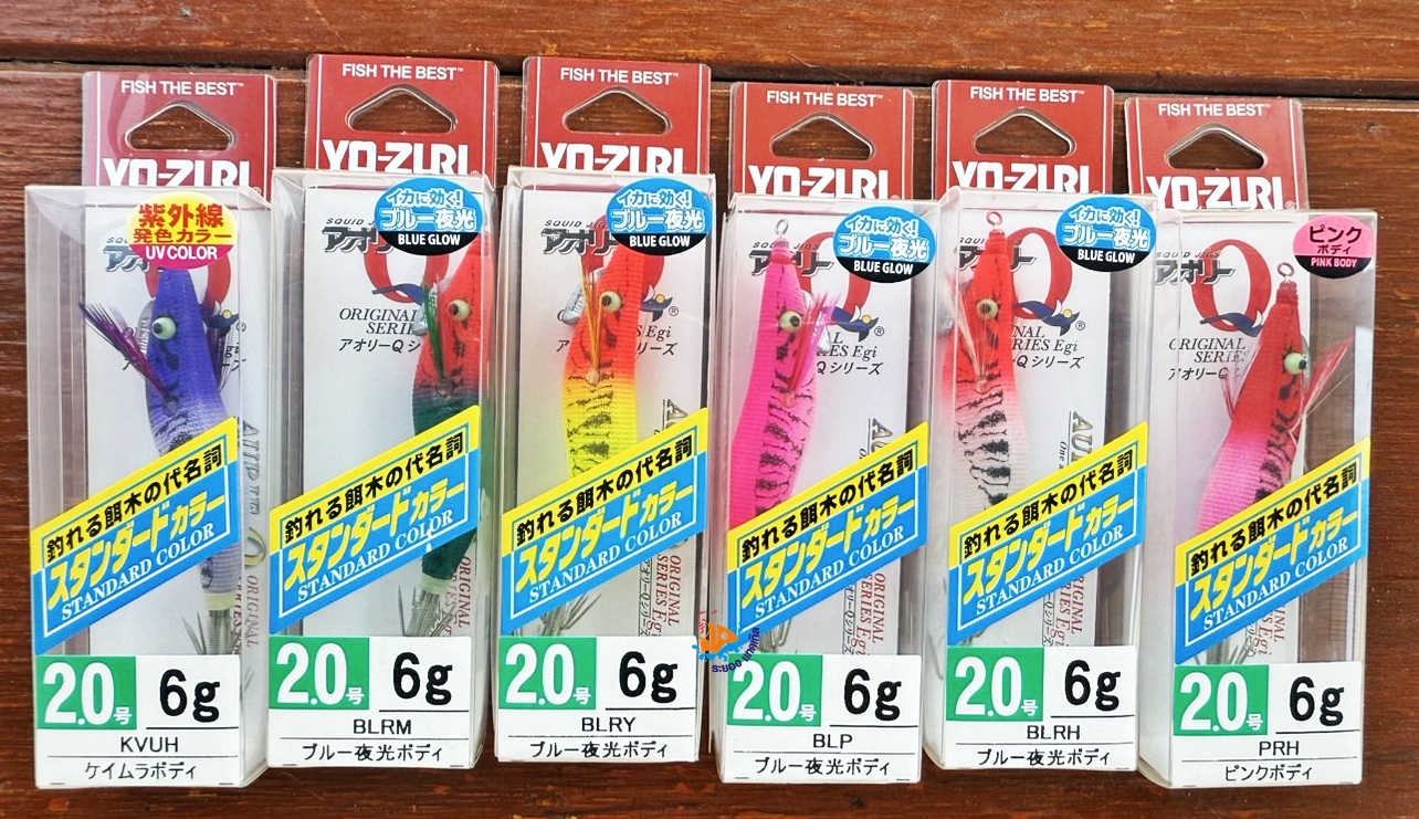 กุ้งตกหมึก YO-ZURI EGI AURIE-Q® CLOT รหัส A1246 | Shopee Thailand
