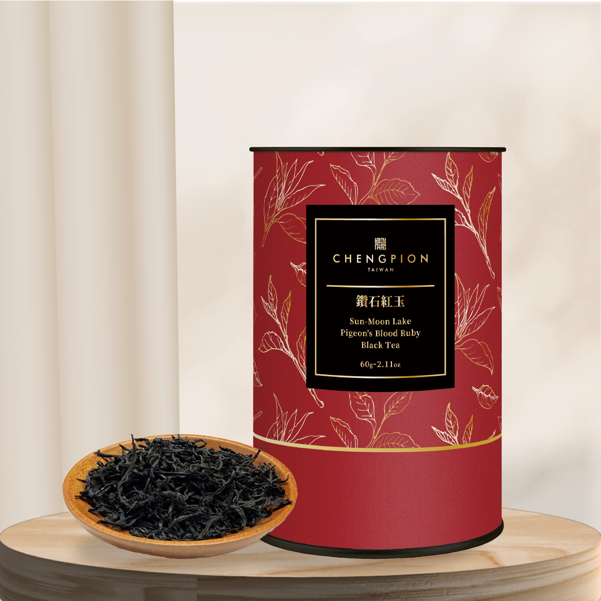 ชาแดง Sun Moon Lake Ruby Black Tea CHENGPION TAIWAN | Award 2023/2024 ...