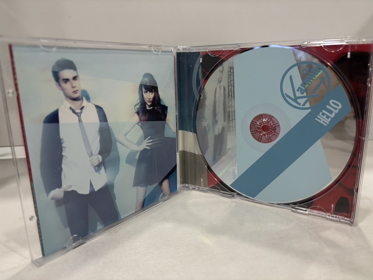 1 CD MUSIC ซีดีเพลงสากล KARMIN HELLO (D4J15) | Shopee Thailand
