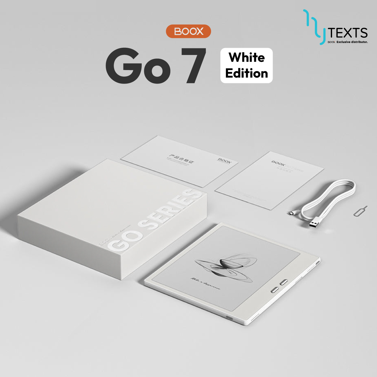 E-Reader BOOX GO7 Carta1300 ความคมชัด 300ppi RAM 4GB+ROM 64GB CPU Octa ...