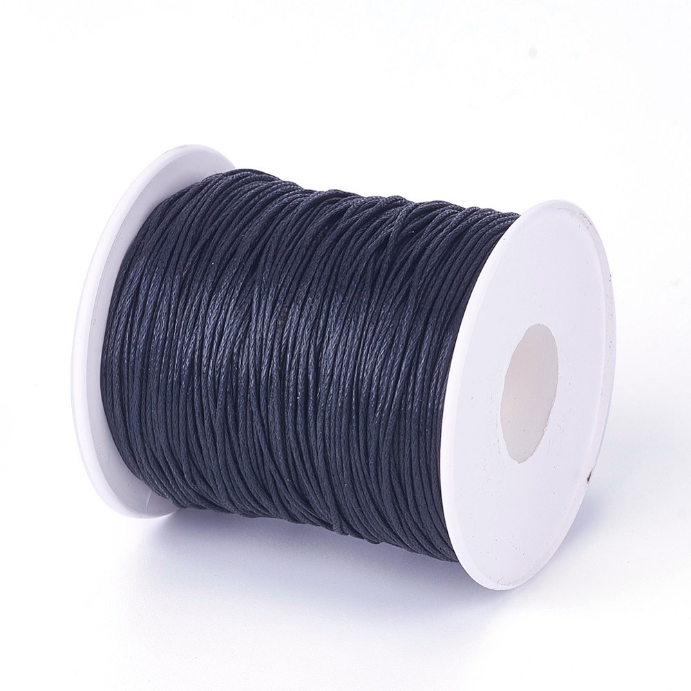 {New} เชือกคอตตอนแวกซ์ ขนาด 1 มิล ม้วนยาว 100 หลา Waxed Cotton Thread ...