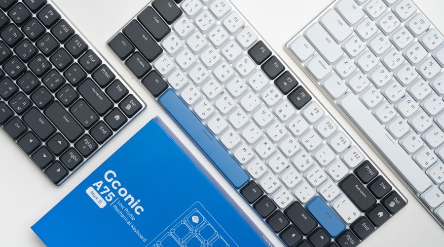 คีย์บอร์ด Gconic A75 MKII Wireless Mechanical Keyboard (EN/TH) | Shopee ...