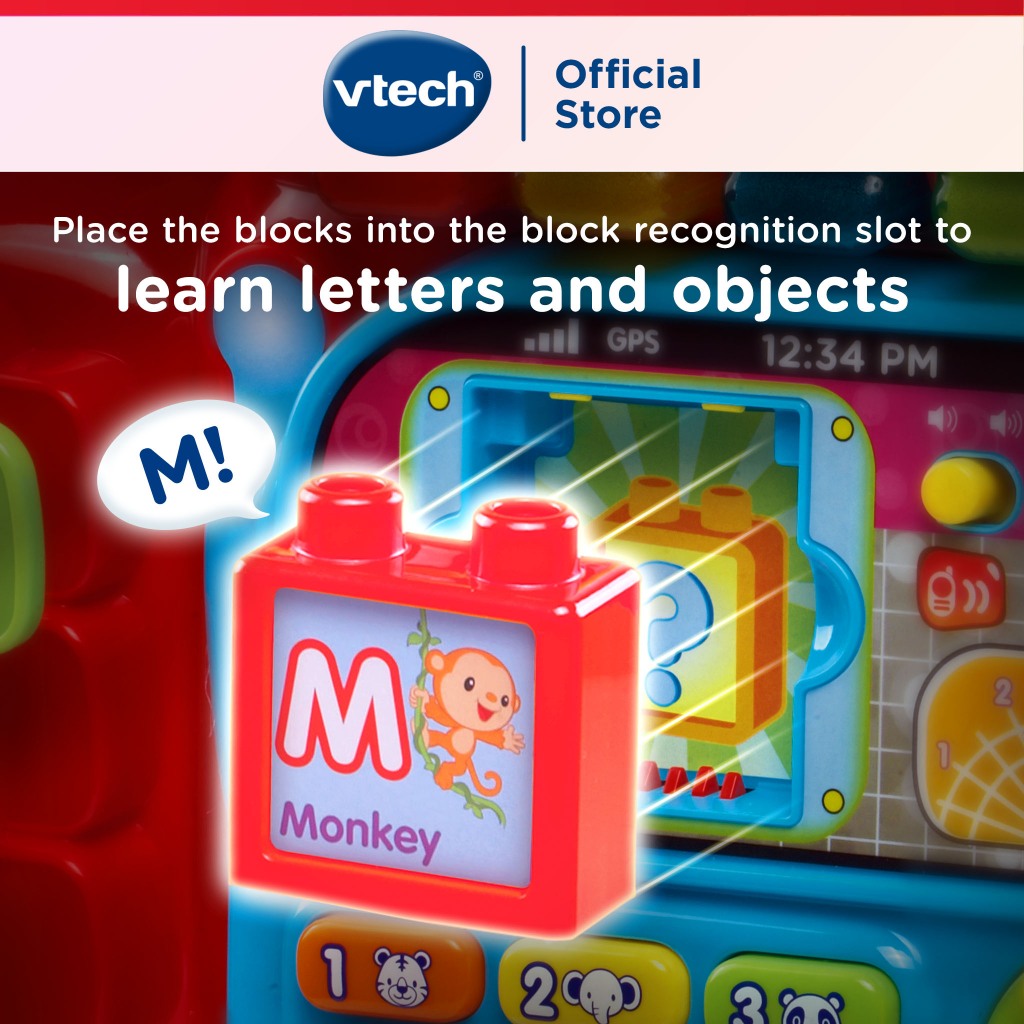 VTech 4 in 1 Ultimate Alphabet Train Ride-on Toys Learning kids toy 1 2 ...