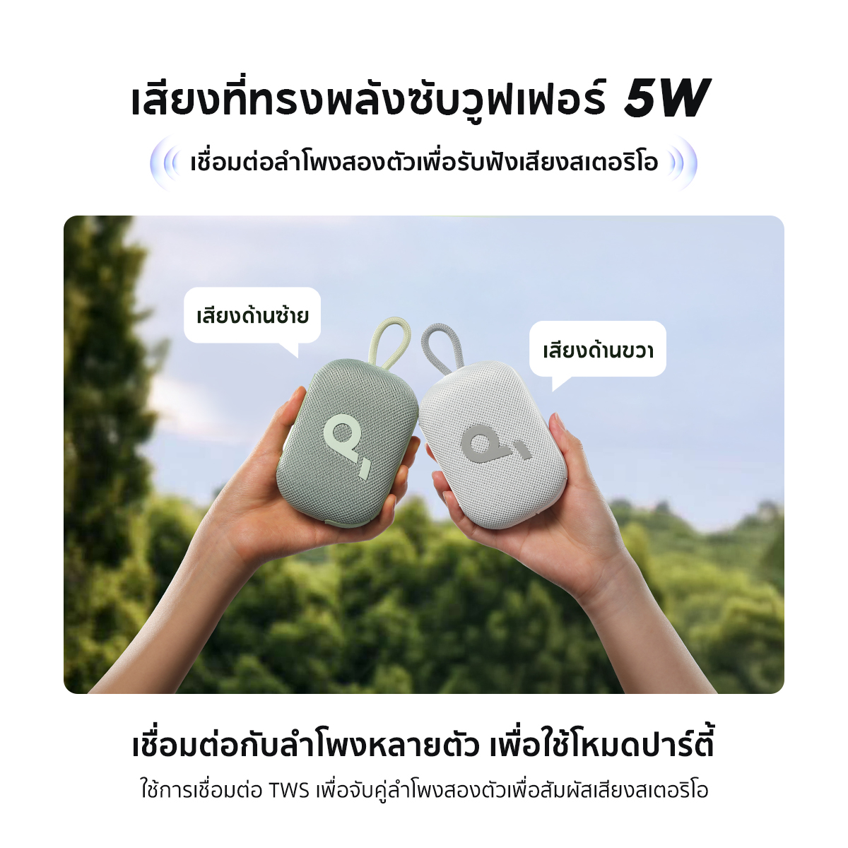 Soundcore Select 4 Go ลำโพงบลูทูธ พกพา Bluetooth Speaker, Ultra ...