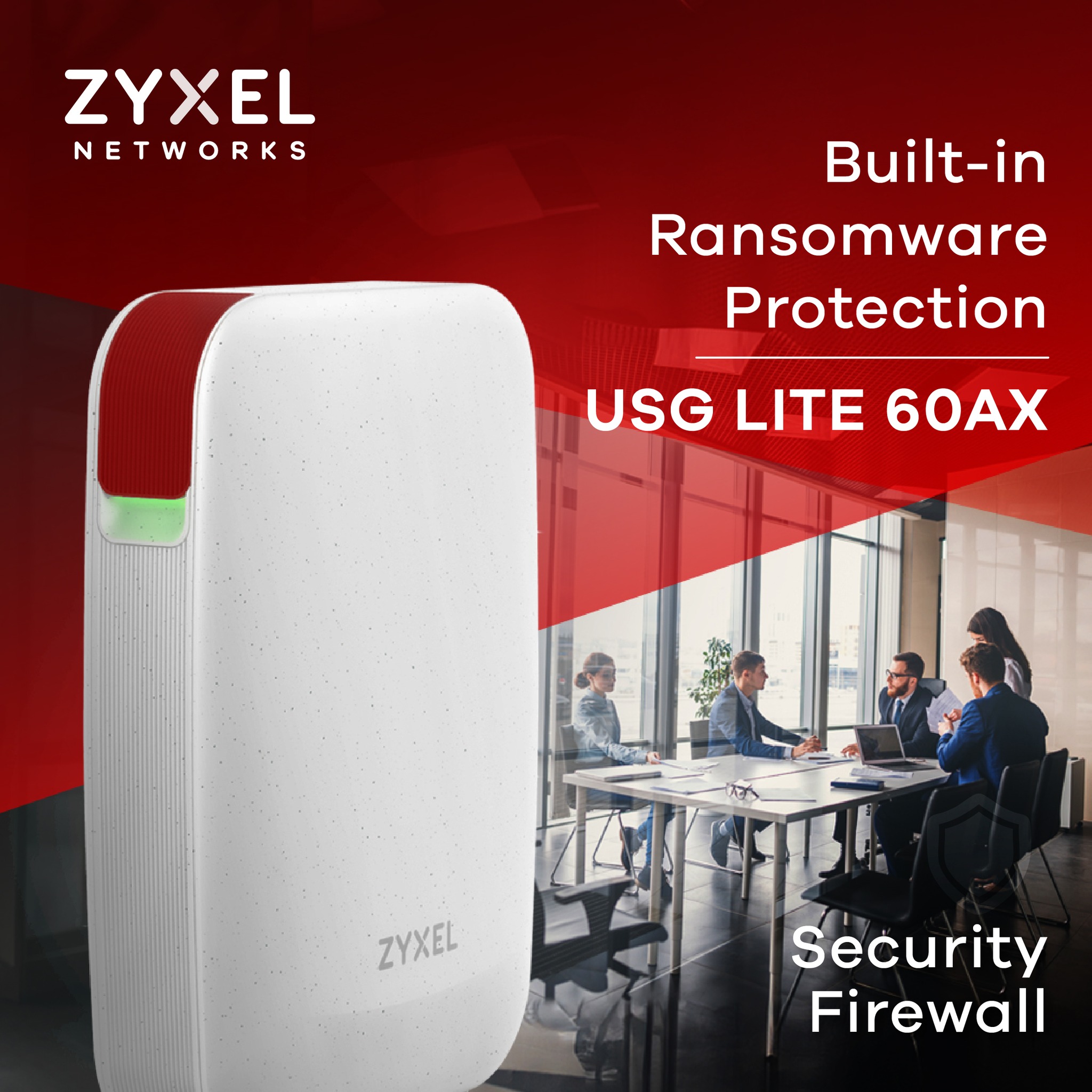 ZYXEL USG LITE 60AX | AX6000 WiFi 6 Security Router เราเตอร์All-in-One ...